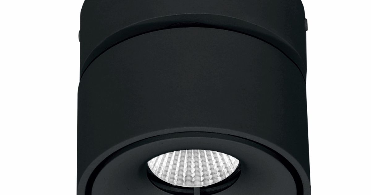 Applique Spot Led en Aluminium Blanc ou Noir