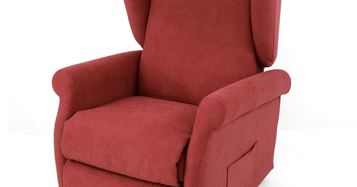 Fauteuil avec système de roulettes intégré