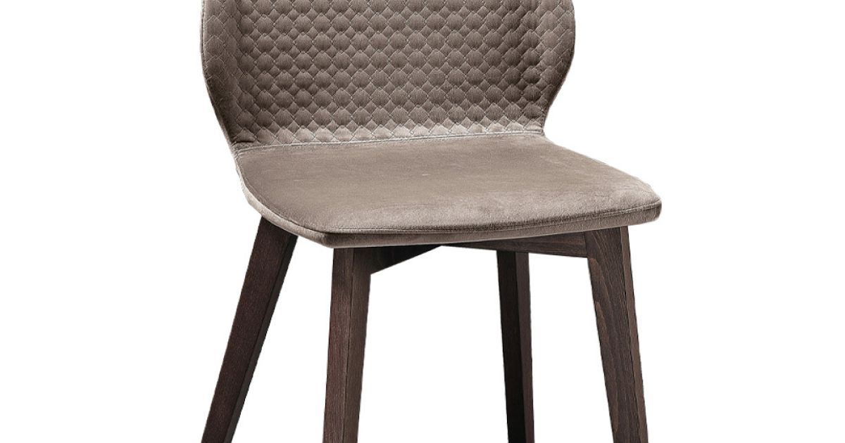 Chaise élégante de design moderne pour salon fabriquée en Italie