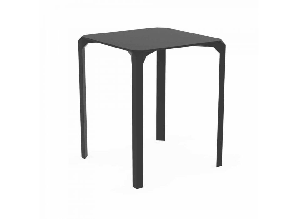 Vondom Quartz table de jardin carrée en polyamide, de design moderne