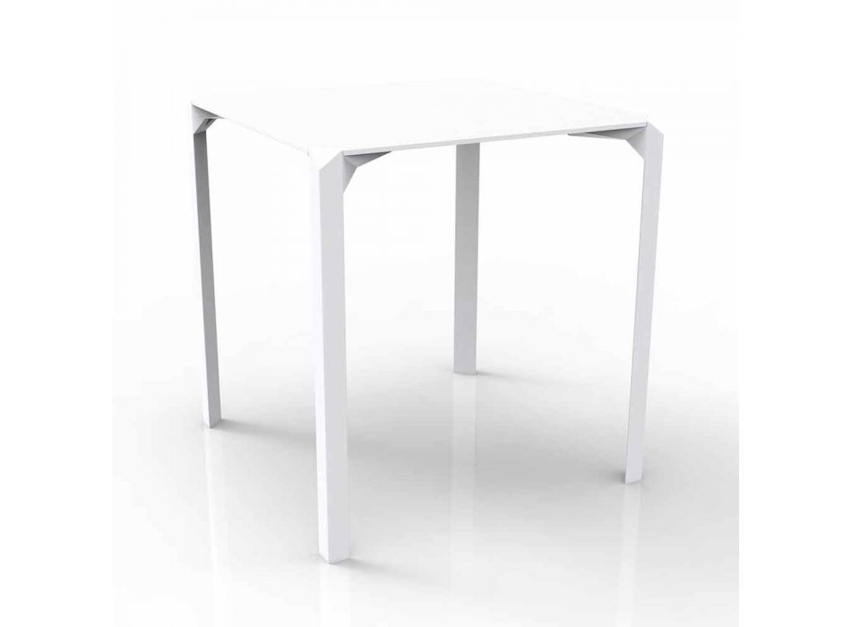 Vondom Quartz table de jardin carrée en polyamide, de design moderne