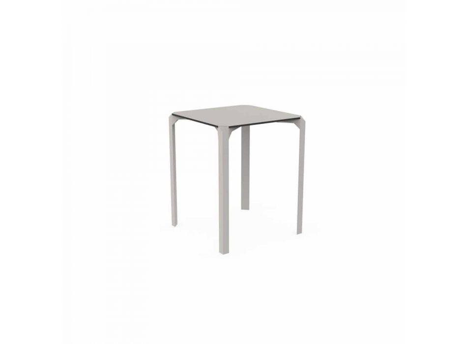 Vondom Quartz table de jardin carrée en polyamide, de design moderne
